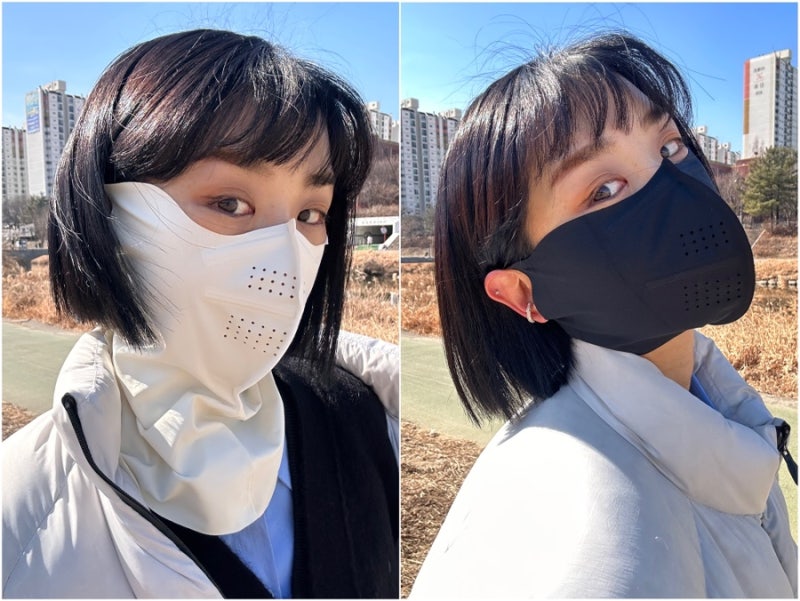 자외선차단마스크 숨쉬기 편한 모델로 등산 골프마스크 추천 네이버 블로그