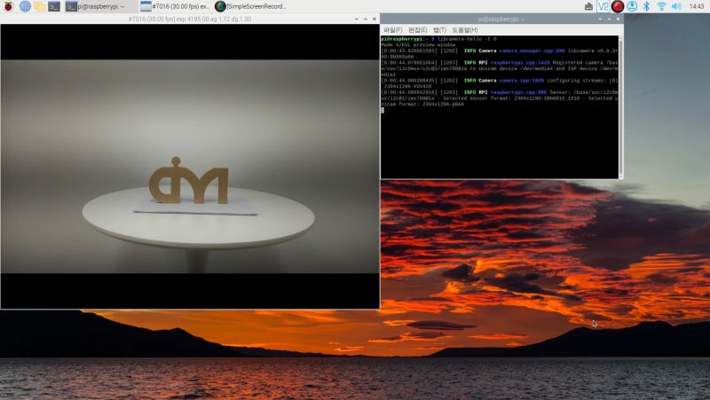 라즈베리파이 카메라모듈 3 (Raspberry Pi Camera Module 3) 사용하기 [IMX708, libcamera ...