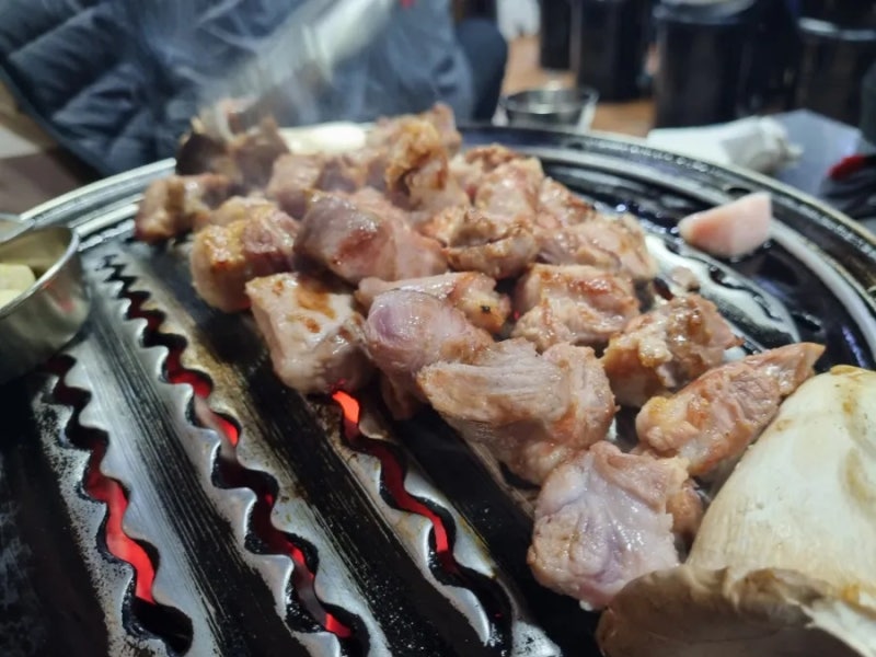왕십리 목살 맛집 땅코 참숯구이 본점 네이버 블로그