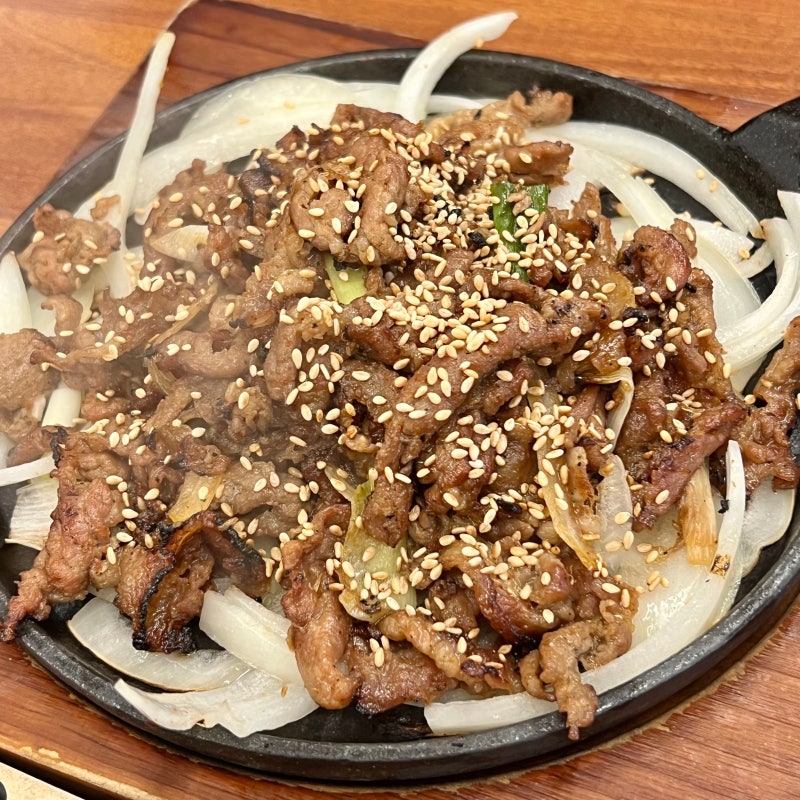 마산 합성동 맛집 외갓집 석쇠 숯불고기 정식 도토리묵 무침 부추전 꽃게 된장찌개 식혜 네이버 블로그