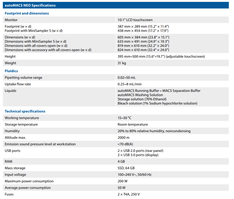 [Miltenyi] Automated Cell Saparation을 위한 최고의 선택- autoMACS NEO Starter ...