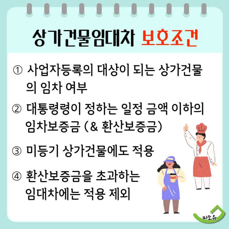 상가건물임대차보호법상임법조건환산보증금대항력우선변제권최우선변제권계약갱신요구묵시적갱신권리금회수기회보호상임법 제대로