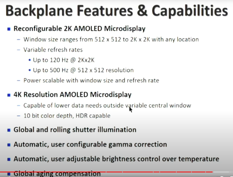 eMagin의 OLEDoS(MicroOLED) 제조 공장과 CEO의 기술 설명 : 네이버 블로그