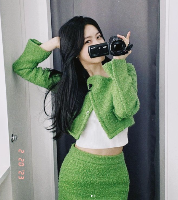 연기를 너무 잘해 무서웠던 신예은 사복 패션 렉토 부클 셋업 네이버 블로그