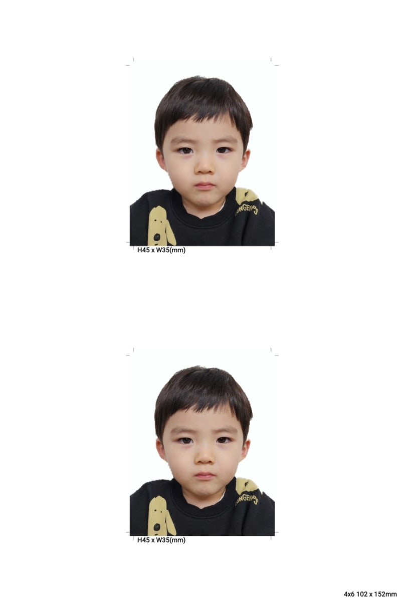 아이 아기 여권사진 셀프촬영 규정 옷 여권사진어플 앱 3종 비교 네이버 블로그