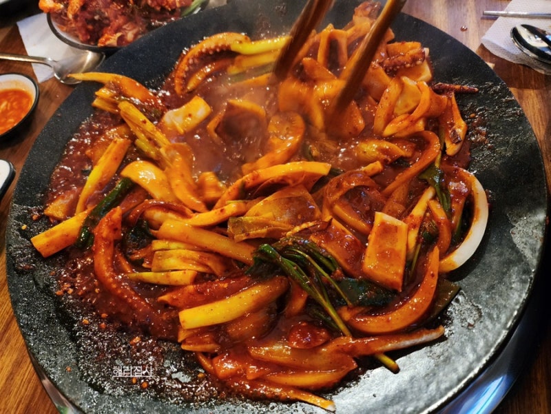 발산역 맛집 오적회관 아주 핫한 오징어보쌈 맛집 네이버 블로그