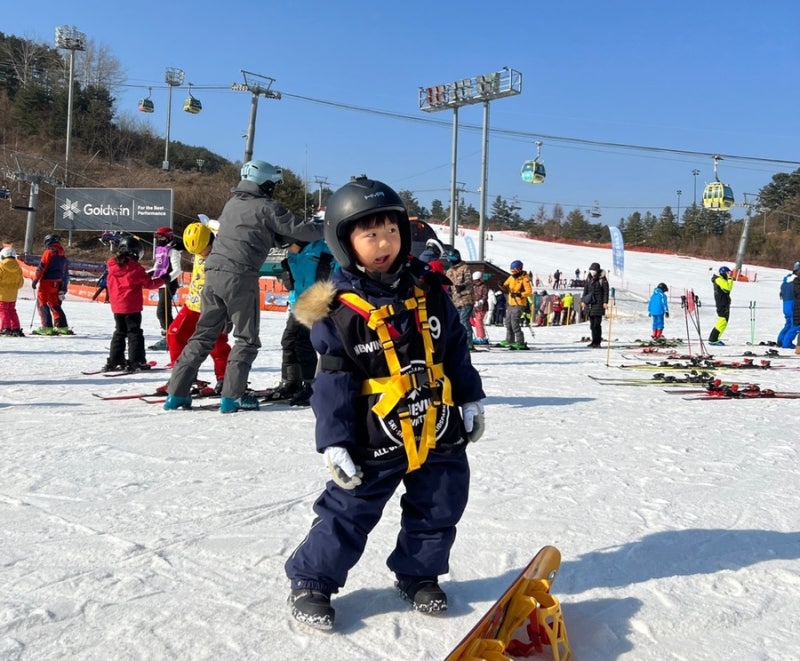 웰리힐리 어린이 스키캠프 스노우보드 강습 후기 3회만에 성공했어요 네이버 블로그