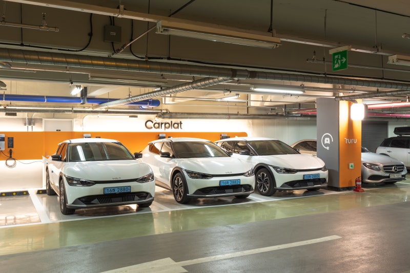 주차장 서비스 + 전기차 충전 + 카쉐어링을 하나로 휴맥스모빌리티 새로운 브랜드 Turu (투루) : 네이버 블로그