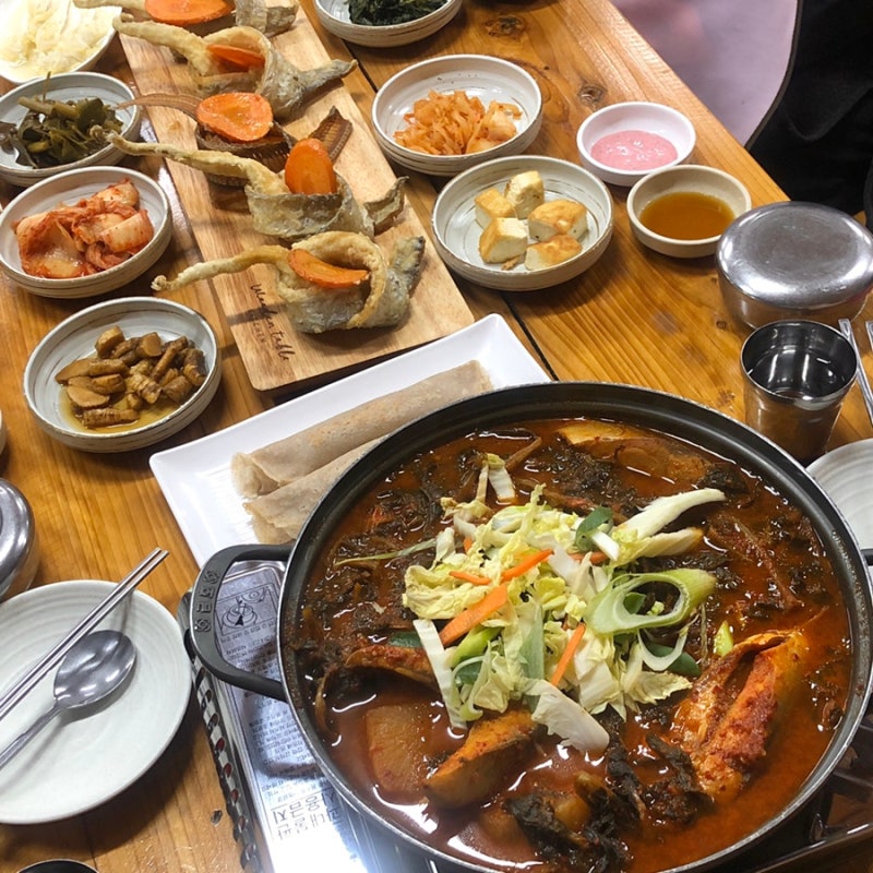 제주 현지인 도민 맛집 서귀포 한식 성읍민속마을 맛집 삼신할망밥상 갈치조림 순살 갈치튀김 시래기 고등어조림 꿀맛 네이버 블로그