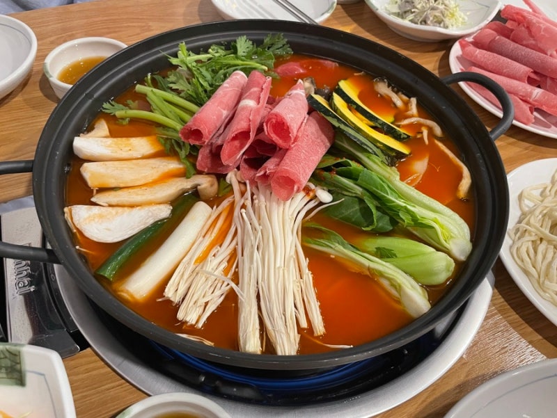 창동 샤브샤브 속 풀리는 만두 전골 본만두 쌍문점 네이버 블로그