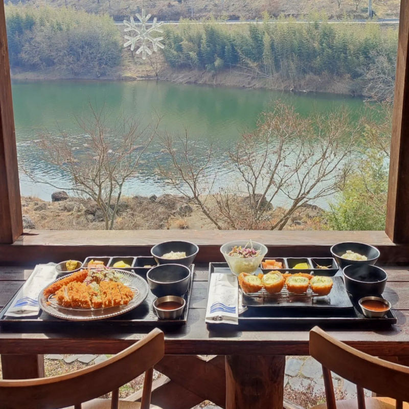 곡성 맛집 뷰가 멋진 지리산가는길 치즈돈까스 : 네이버 블로그
