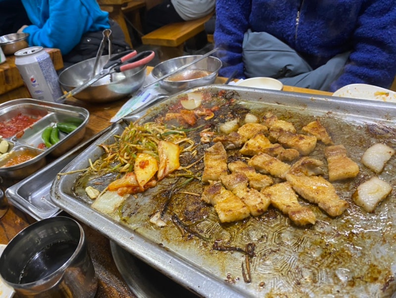 낙성대 맛집 가성비 넘치는 파절이 삼겹살 배할머니네낙성대본점 밥 무한리필 네이버 블로그