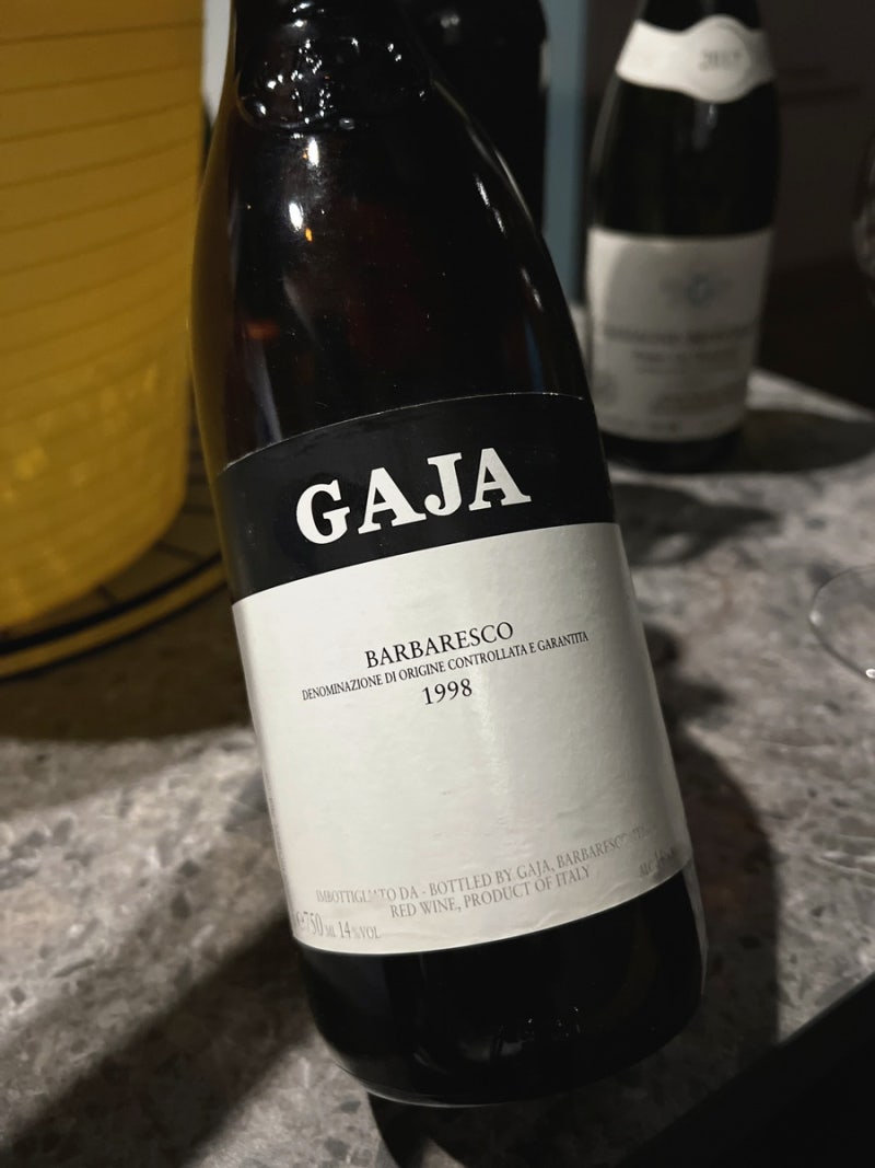 Gaja, Barbaresco 1998 (가야, 바르바레스코 1998) : 네이버 블로그