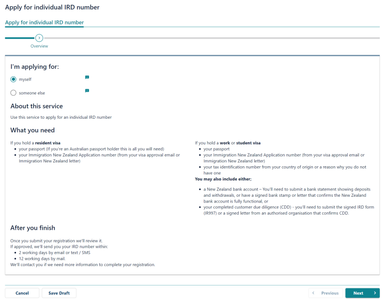 뉴질랜드 워홀 초기: IRD 번호 신청/발급받기 : 네이버 블로그