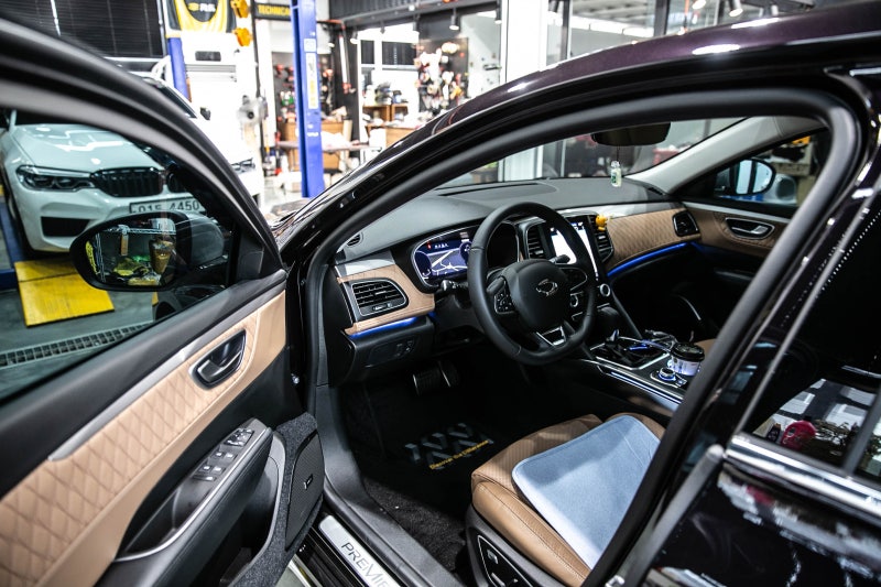 더뉴SM6 순정헤드업디스플레이(HUD)시공기 : 네이버 블로그