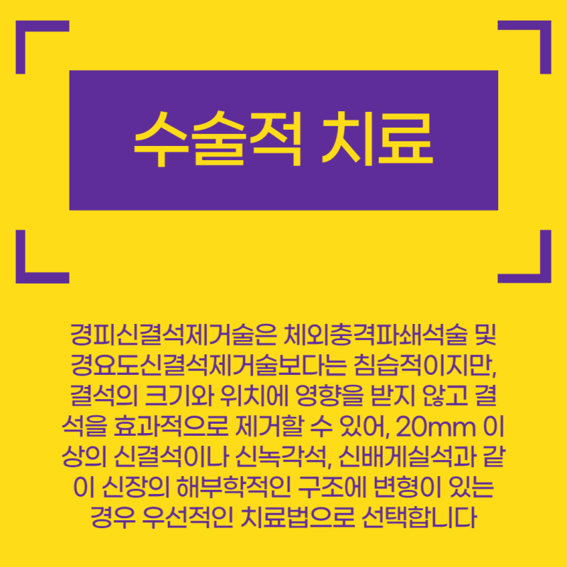 신장결석의 체외충격파쇄석술 수술적인 치료의 장점과 단점 네이버 블로그