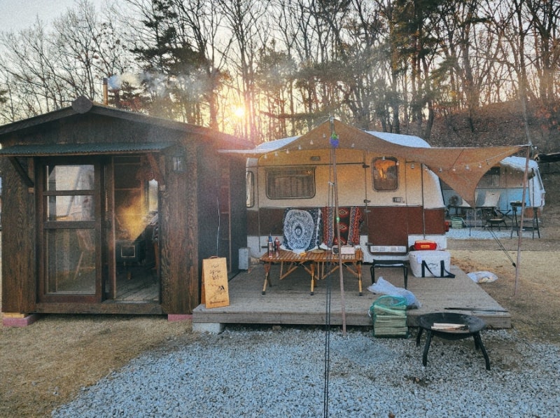 서울 근교 글램핑 강화도 어반티지 글램핑 카라반 감성 캠핑장 네이버 블로그