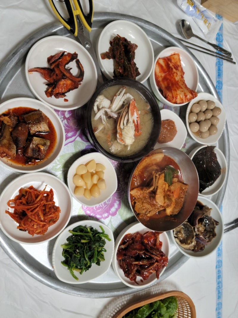여수맛집 게장백반 가성비좋은 로타리식당 네이버 블로그