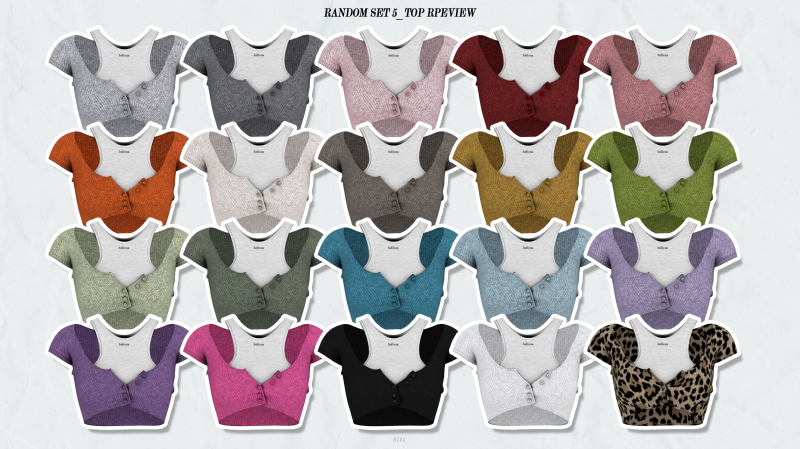 [TS4 Set]RANDOM Set 5 : 네이버 블로그