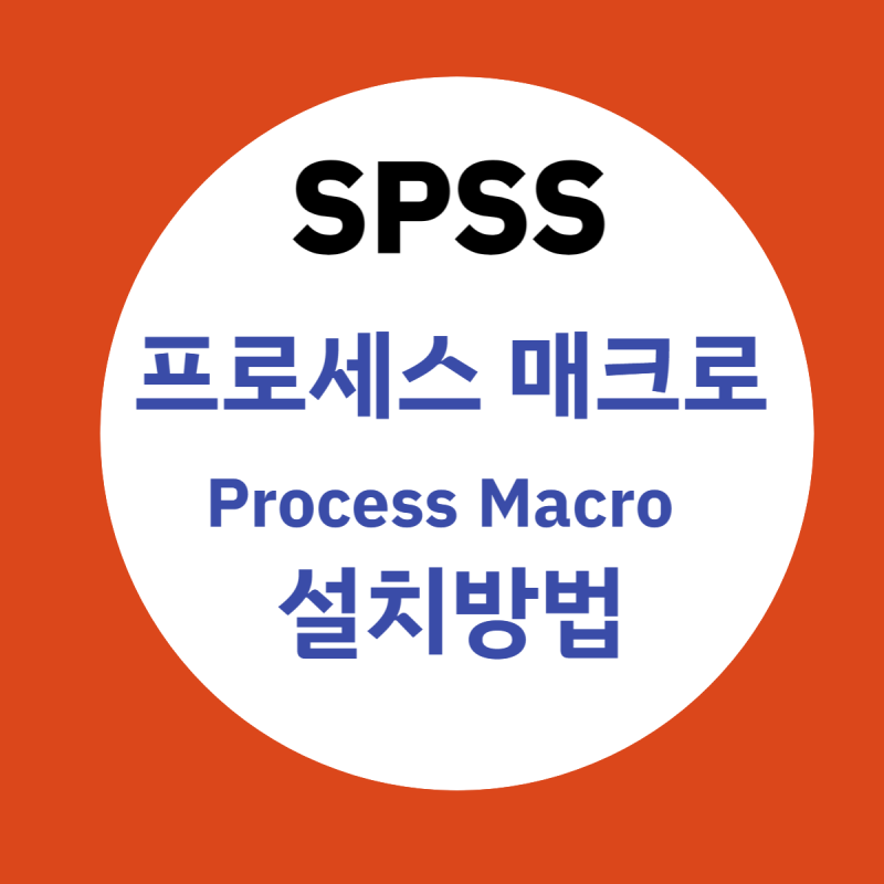 논문통계를 위한 SPSS 프로세스 매크로(Process Macro) 설치방법(최신 v4.3) : 네이버 블로그