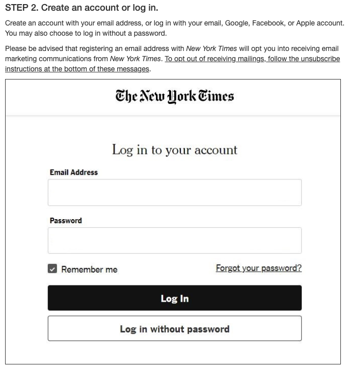 뉴욕타임즈 구독 무료로 하는 법 - 영자신문 읽기 : 네이버 블로그