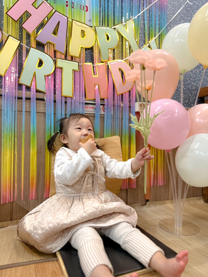 핑크퐁 아기상어 케이크 아기 두돌 생일상 이벤트 대 성공 네이버 블로그
