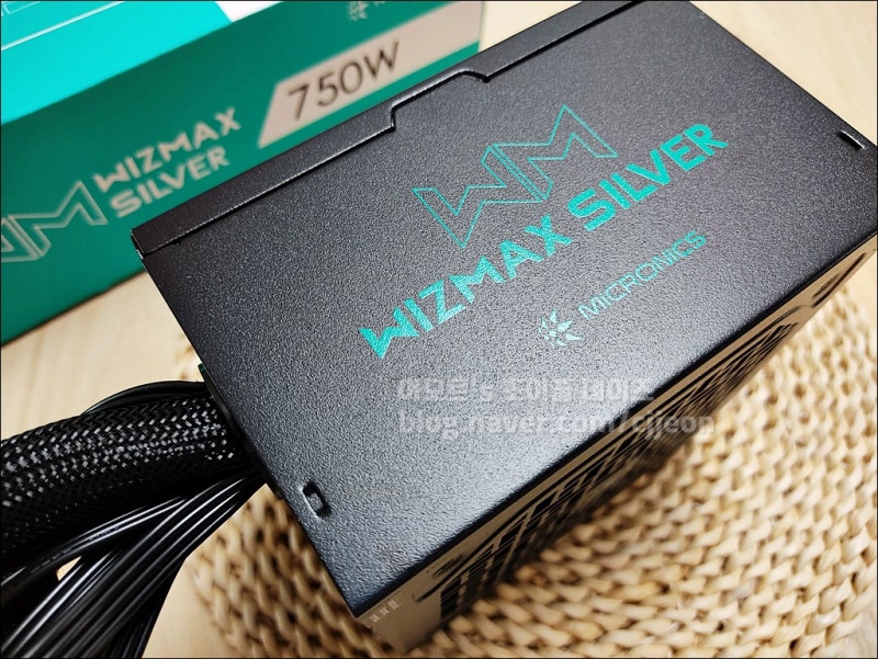 파워서플라이 교체 마이크로닉스 WIZMAX 750W 80PLUS SILVER 파워 : 네이버 블로그