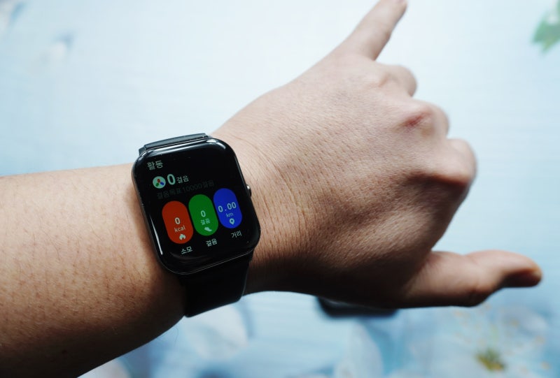 QCY 스마트워치 SW300 바이탈 스마트밴드 가성비 : 네이버 블로그