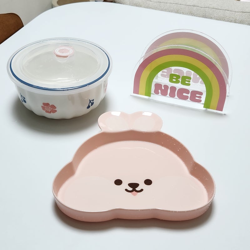 다이소 도자기 반찬통멜라민 접시다용도 수납함 사용 후기 네이버 블로그