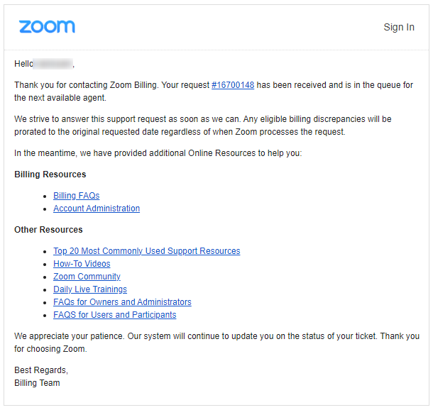 zoom(줌) 자동 유료 결제 취소 : 네이버 블로그