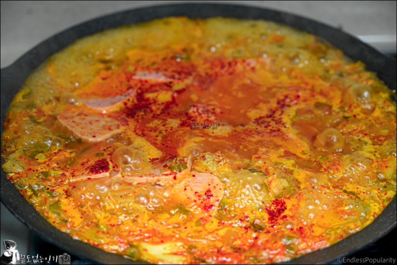 묵은지 김치찌개 레시피 스팸 김치찌개 맛있게 끓이는법 간단한 요리 네이버 블로그
