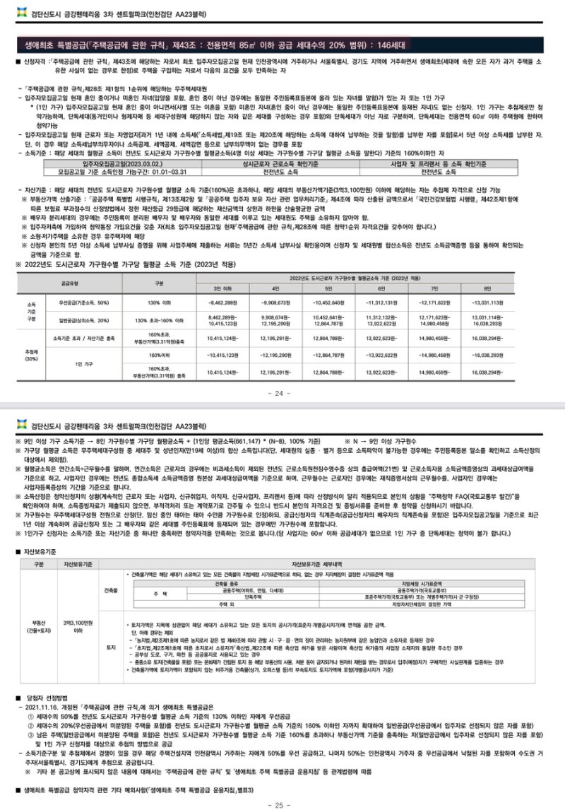 시도파파가 알려주는 검단신도시 금강펜테리움 3차 센트럴파크 입주자 모집공고 핵심체크 네이버 블로그