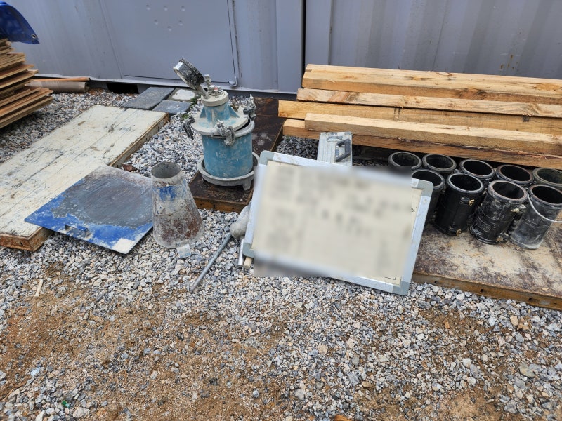 콘크리트 압축강도 시험, 레미콘 품질기준(공기량,슬럼프,염화물시험) KS F 4009 레디믹스트 콘크리트 : 네이버 블로그