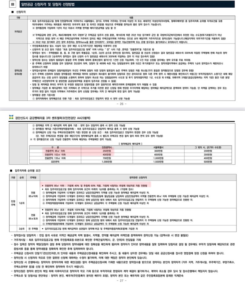 시도파파가 알려주는 검단신도시 금강펜테리움 3차 센트럴파크 입주자 모집공고 핵심체크 네이버 블로그