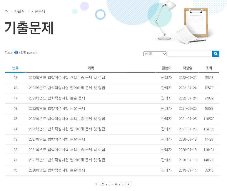 Leet 리트 시험일정 접수 과목 점수 기출문제 로스쿨 경쟁률 네이버 블로그