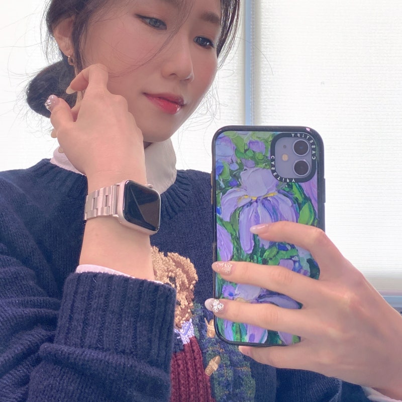 애플워치 여자 메탈 시계줄 공구 없이 스트랩 줄이는법 네이버 블로그