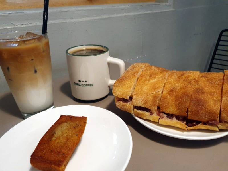 포항양덕동카페 그레그커피 돌체더치라떼 아메리카노 얼그레이휘낭시에 앙버터치아바타 베이커리카페맛집 네이버 블로그