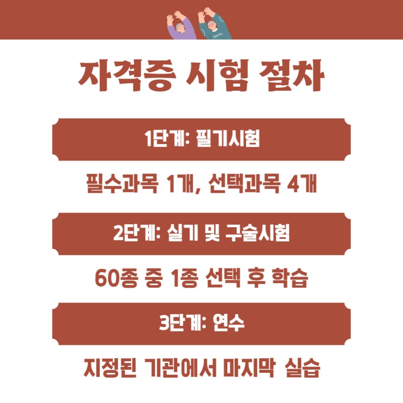 노인스포츠지도사 자격증 시험 절차 및 전망 네이버 블로그