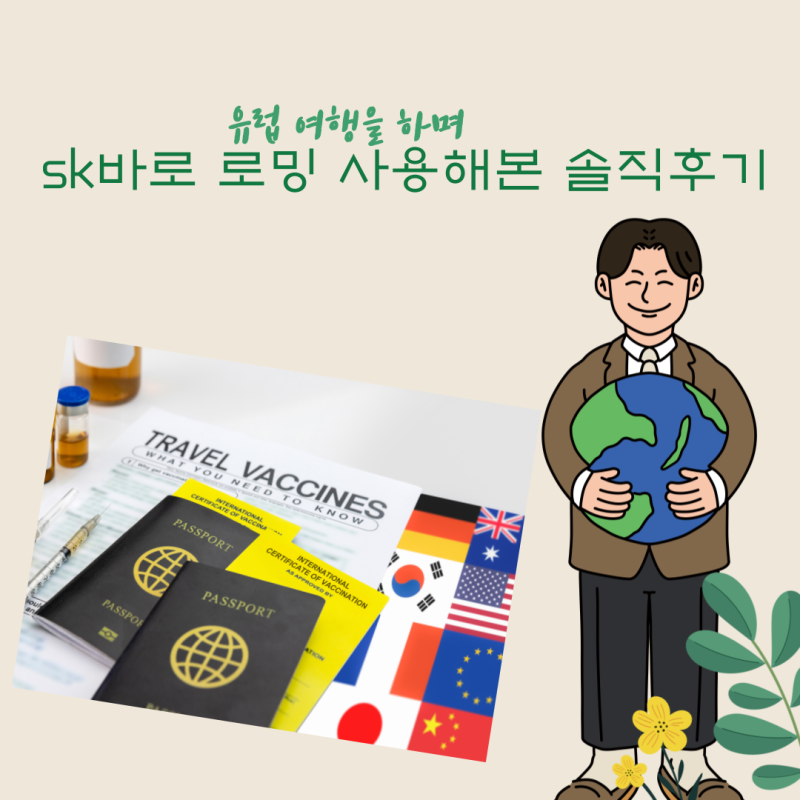 sk t로밍(Baro)사용해본 솔직 사용후기 : 네이버 블로그