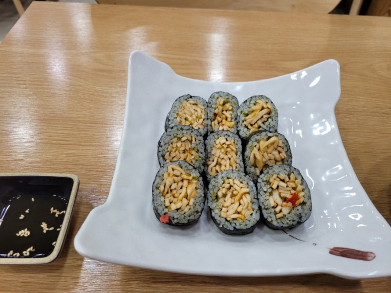 배말칼국수김밥 통영서호점 배말칼국수와 배말땡초김밥 네이버 블로그