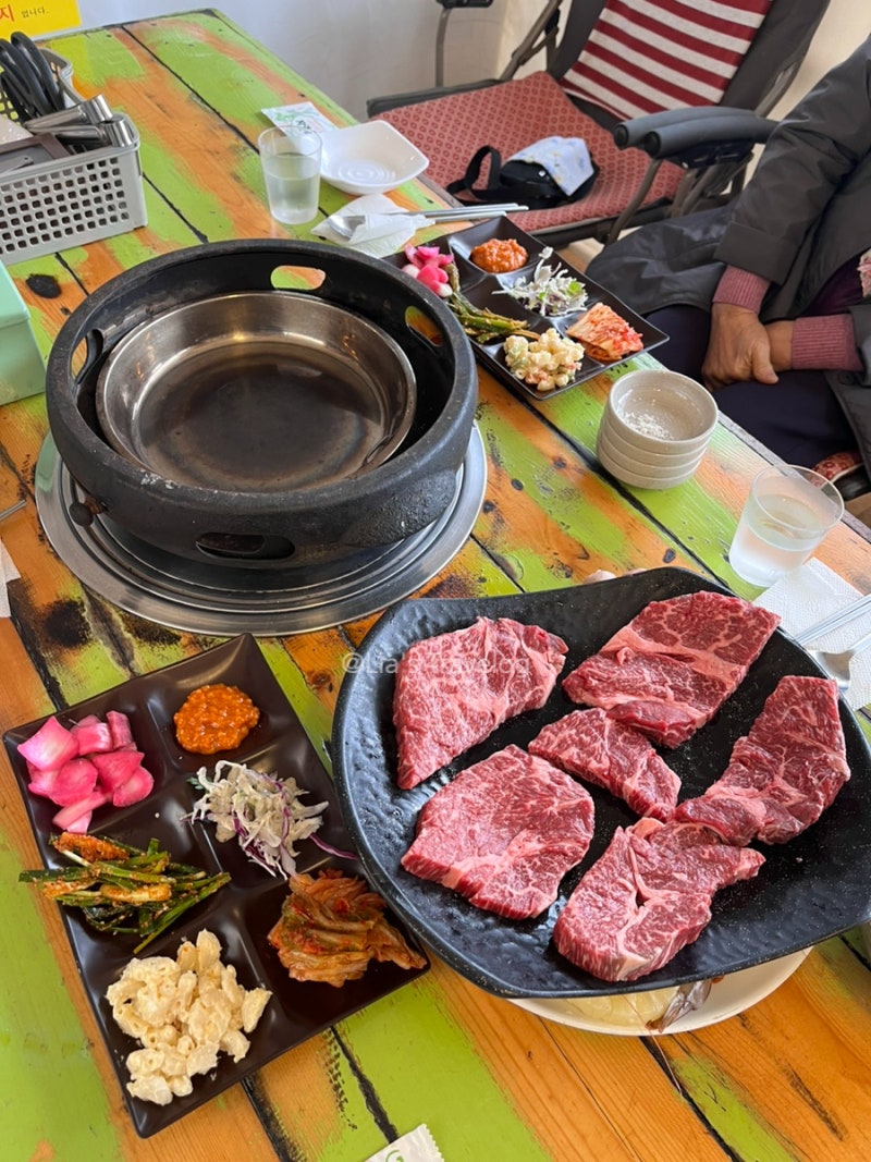 용인 고기리 글램핑 캠핑장 모노캠프 바베큐장 소고기 와규세트 네이버 블로그