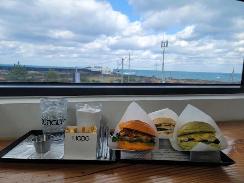 제주도여행 제주 무거버거제주의 아름다운 바다를 보면서 즐기는 수제 햄버거 네이버 블로그