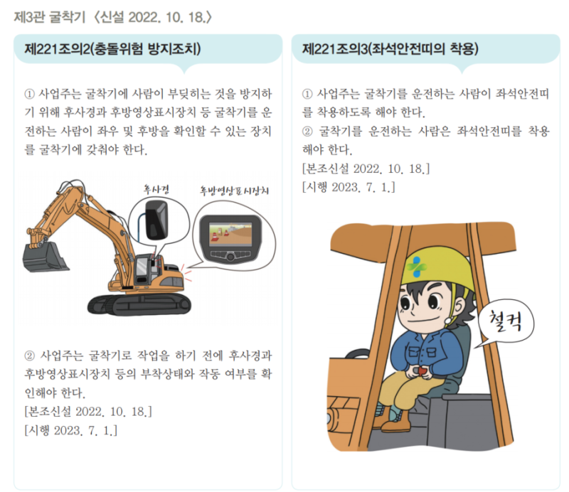 중대재해속보230225굴착기로 간이흙막이 버팀대 인양 중 떨어지는 버팀대에 작업자 깔려 사망재해예방기술지도 참조 네이버 블로그