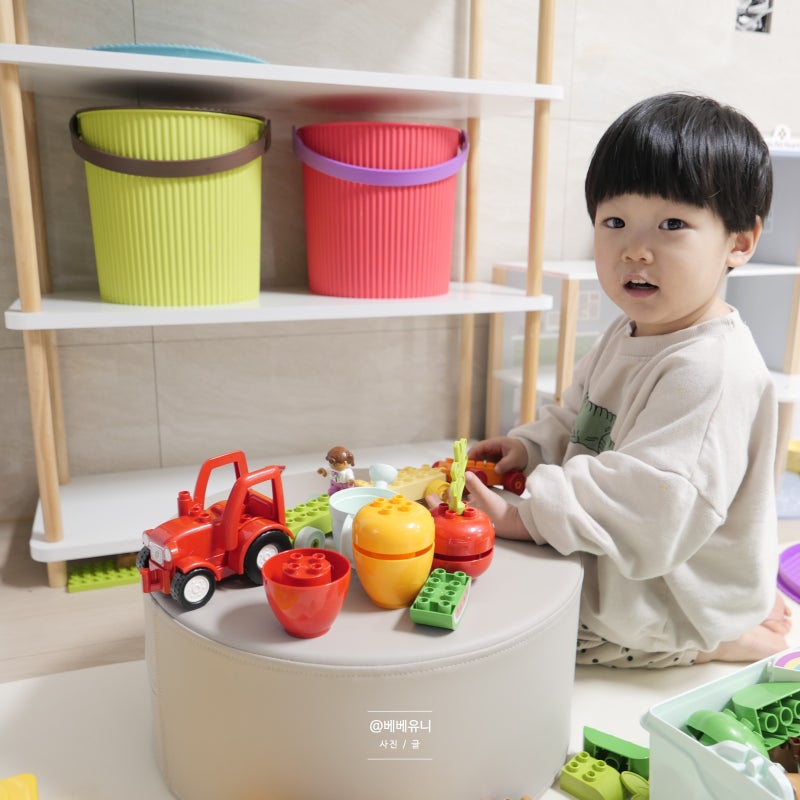 3살 두돌 남자아기 소근육발달 장난감 레고 듀플로 야채 쑥쑥 네이버 블로그
