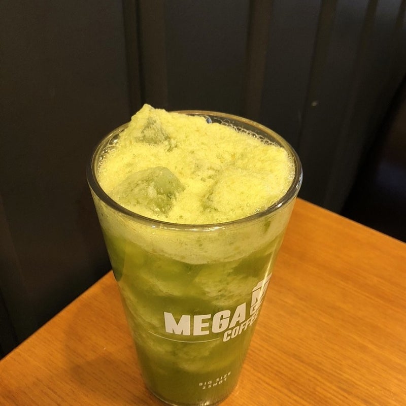 메가커피 샤인머스켓그린주스 신메뉴 가격 후기 네이버 블로그