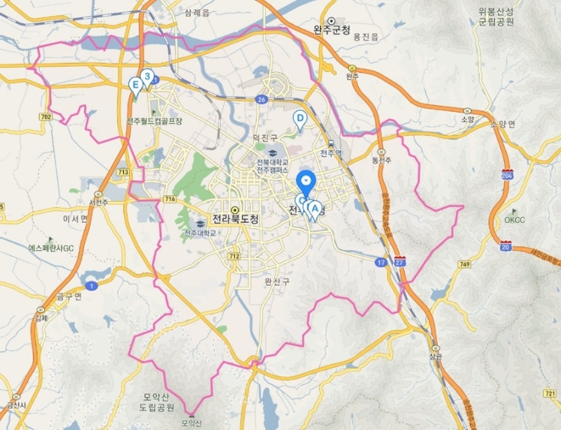 전북 전주 학군 학교 순위 학원가 상권 임장 분석 네이버 블로그