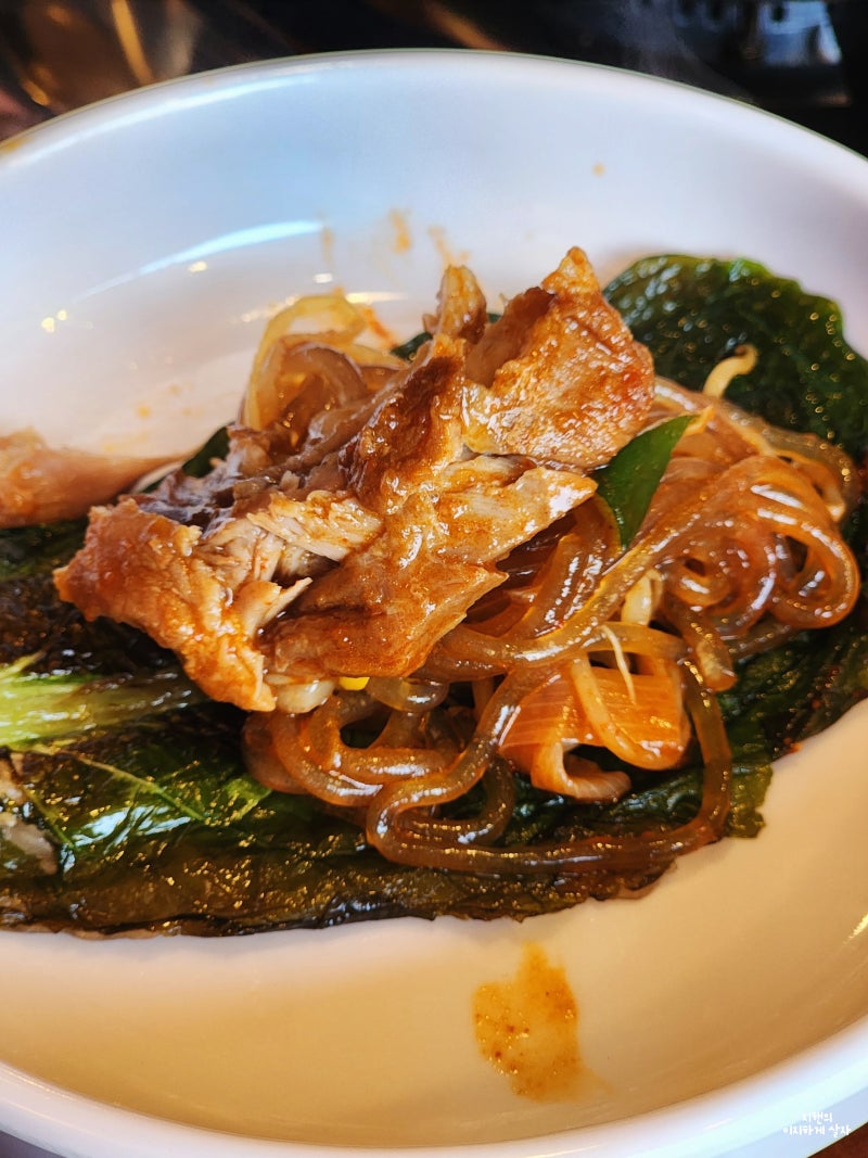 안산 맛집 고잔동 팔덕식당 매콤한 등갈비로 점심먹은 후기 네이버 블로그