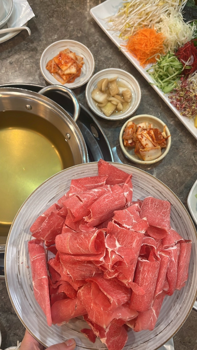 화정역 샤브샤브 맛집 가성비 최고 샤브향 일산화정점 네이버 블로그