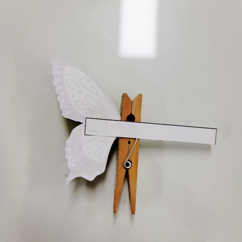 자료공유 팔랑팔랑 나비 만들기ㅣ🦋 Feat 나무집게 네이버 블로그