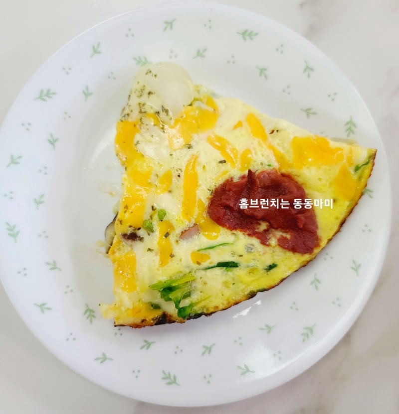 시금치 에그 프리타타 만드는 법 다이어트 계란요리 이탈리아 요리 아침식사 메뉴 네이버 블로그